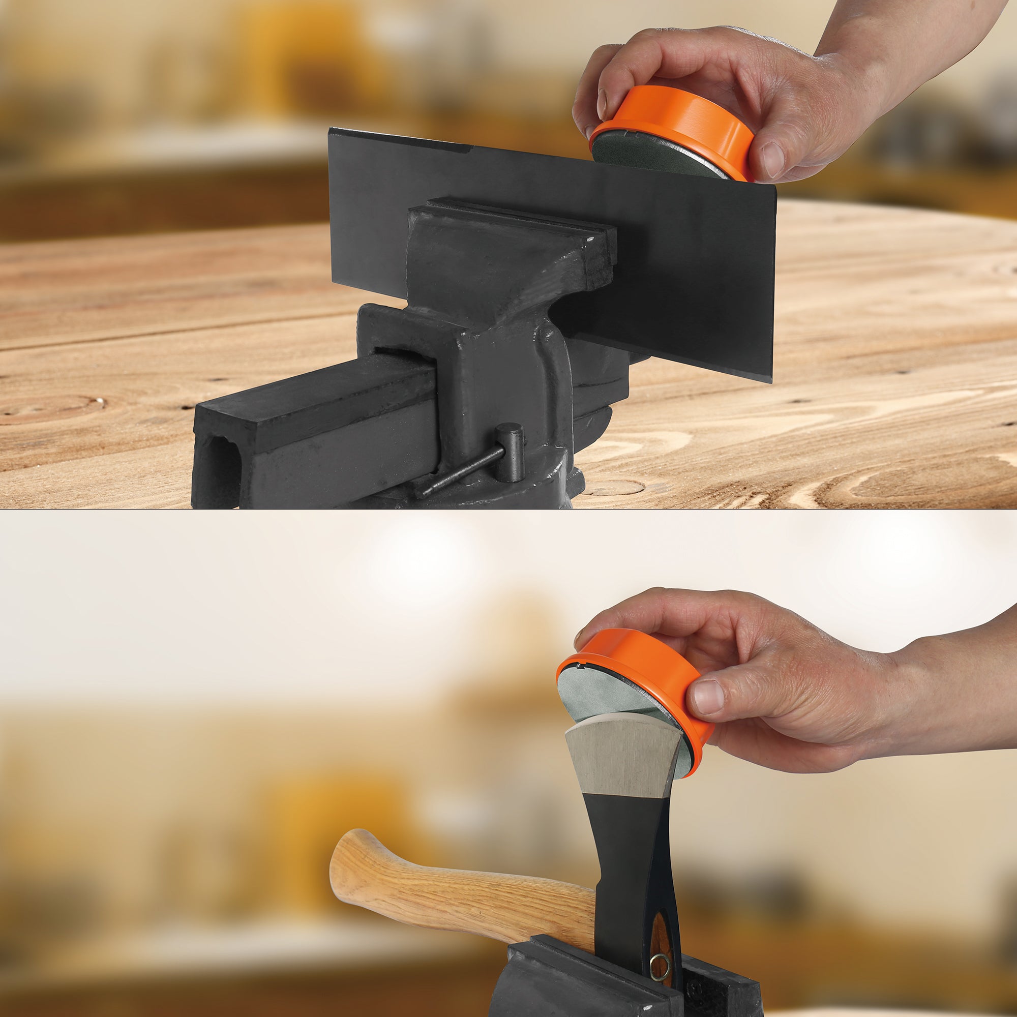 216N FACEOFF™ DUAL-GRIT DIAMOND TOOL SHARPENER – SHARPAL